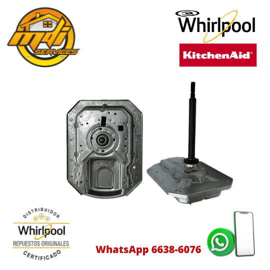 TRANSMISIÓN DE LAVADORA WHIRLPOOL W10473144 W11255272